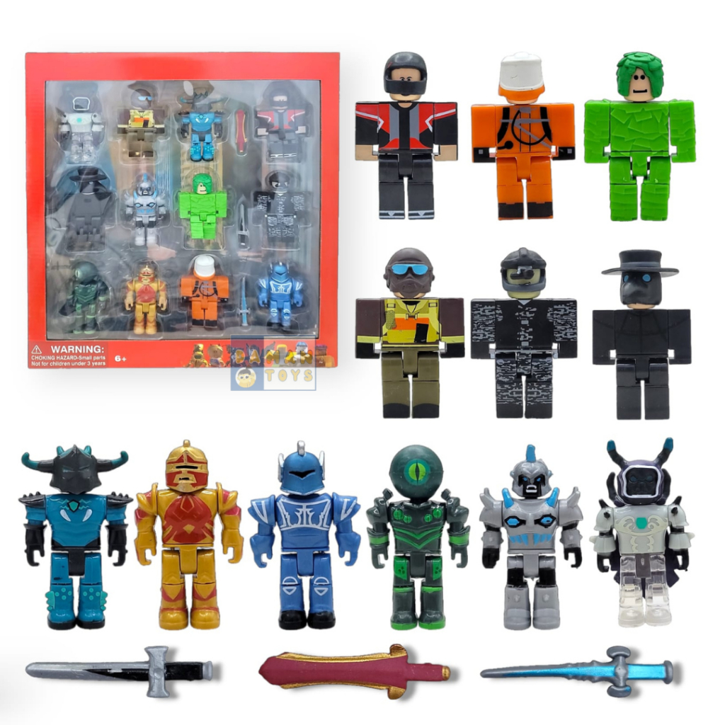 Jual Mainan Robloxs Figure Toys Roblox 12Pcs Apocalypse Rising Topper ...