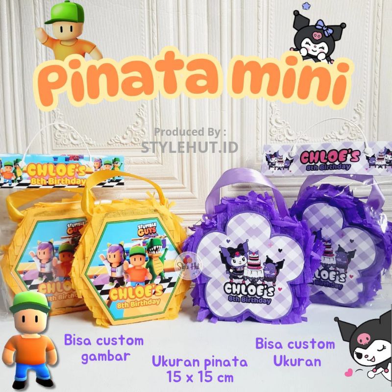 Jual Pinata Snack/ Pinata mini/Pinata karakter/Souvernir ulang tahun ...