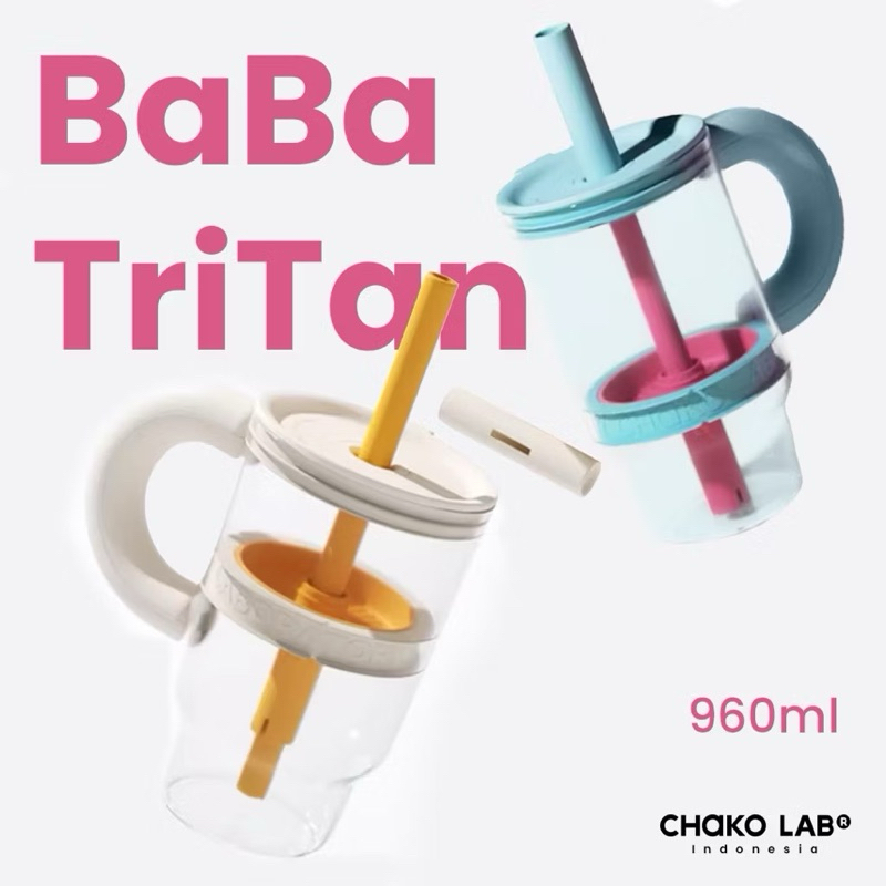 Jual CHAKO LAB BABA TRITAN Botol minum | Shopee Indonesia