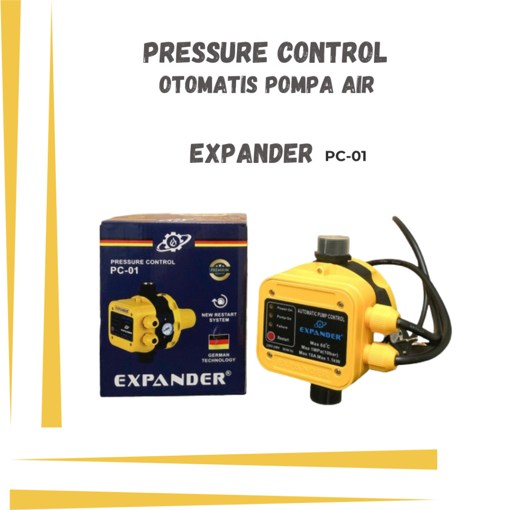 Jual Otomatis Pompa Air Expander PC01 / Automatic Pressure Control ...