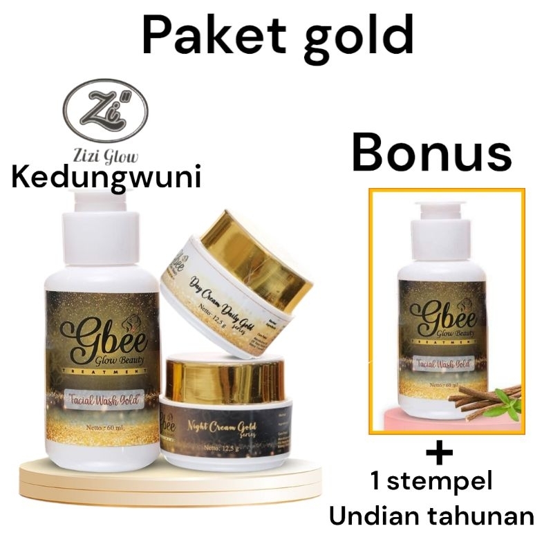 Jual gbee glow paket gold gbee glow ( kulit putih glowing cepat ...