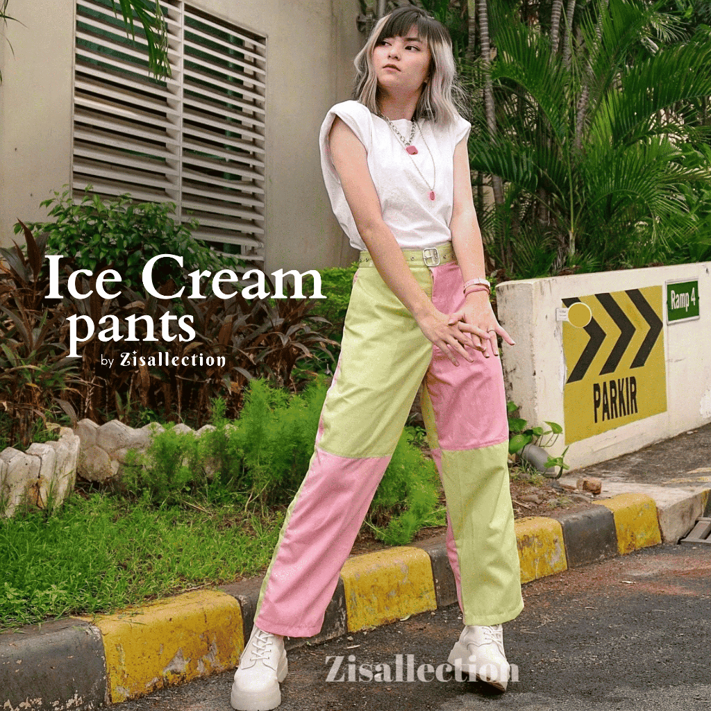 Jual CLEARANCE SALE!! Ice Cream Pants | Shopee Indonesia