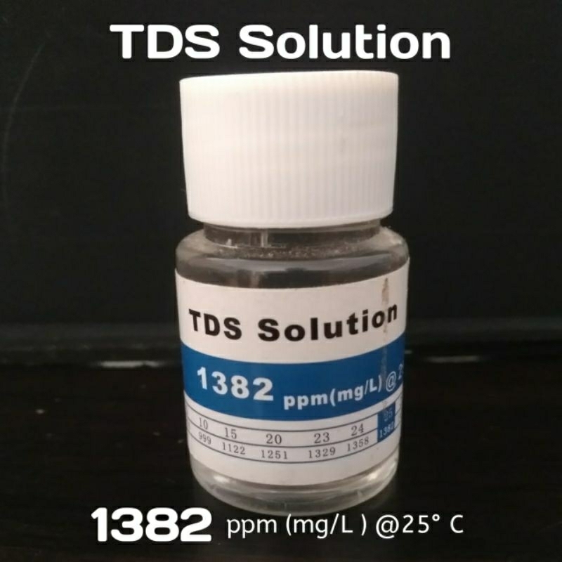Jual TDS meter calibration Liquid cairan kalibrasi TDS Solution 25ml | Shopee Indonesia