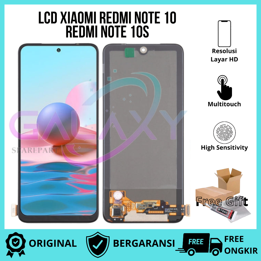 Jual LCD TOUCHSCREEN XIAOMI REDMI NOTE 10 / NOTE 10S OLED ORIGINAL ...