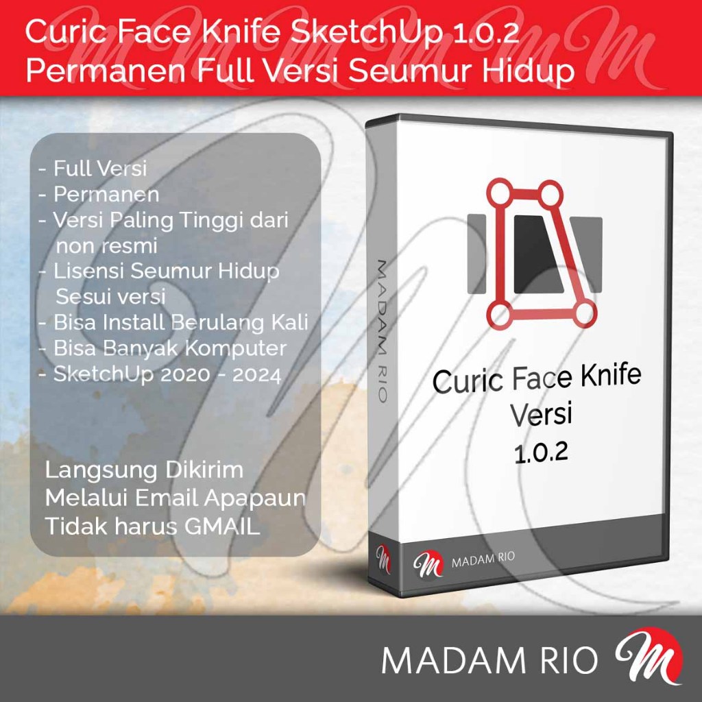 Jual Curic Face Knife Untuk SketchUp Full Versi Permanen | Shopee Indonesia Jual Curic Face Knife Untuk SketchUp Full Versi Permanen | Shopee Indonesia