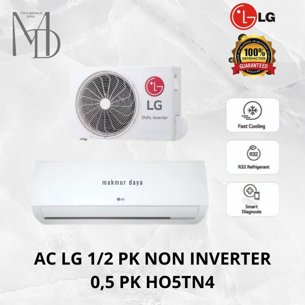Jual LG AC 1/2 PK HO5TN4 / 0,5 PK Non Inverter HO5TN4 0.5PK ORIGINAL ...