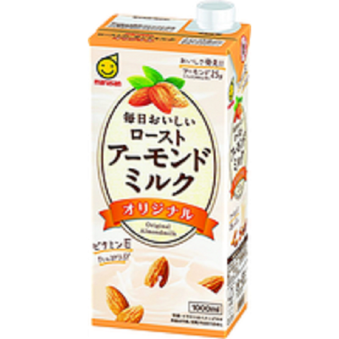 Jual MARUSAN Roasted Almond Milk Original 1lt- Susu Almond Panggang ...
