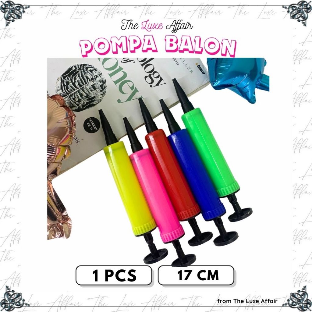 Jual Pompa Balon Mini Manual Alat Pompa Balon Mini Pompa Balon Dekorasi ...
