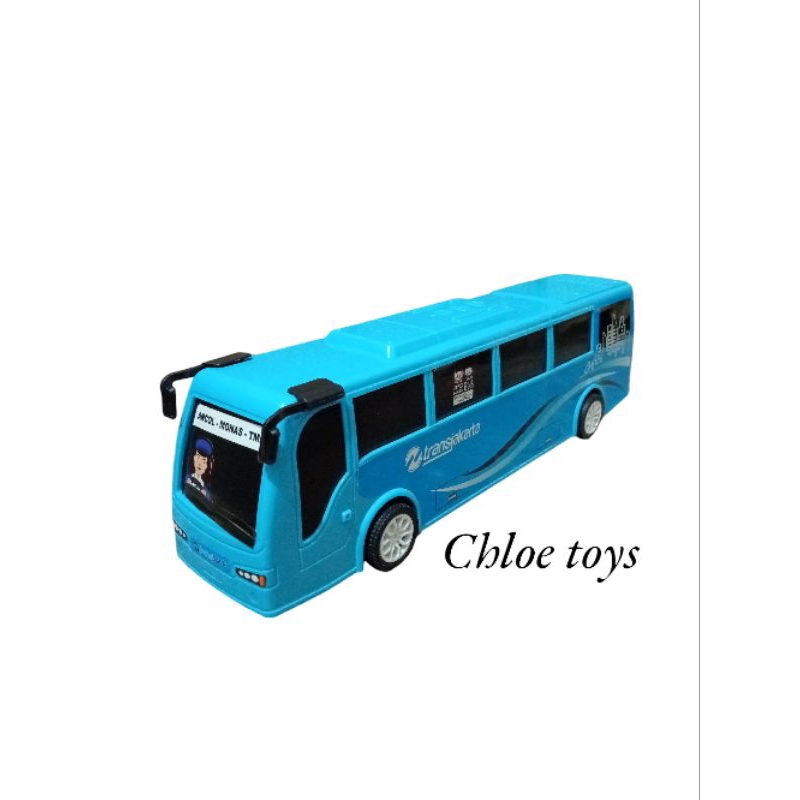 Jual MAINAN ANAK BUS TRANSJAKARTAA/BUS POLISI/TANPA BATERAI RKC02041-1 ...