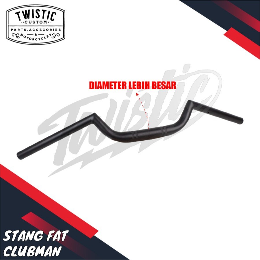 Jual Stang Motor Fat Clubman W175 Benelli Motobi 152 PE 250 XSR 155 ...