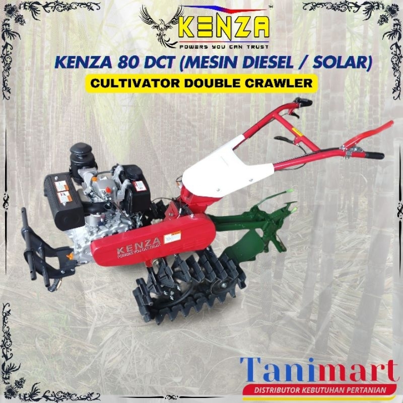 Jual KENZA CRAWLER TILLER / MESIN TRAKTOR MINI / CULTIVATOR MINI / MESIN DANGIR RODA TANK ...