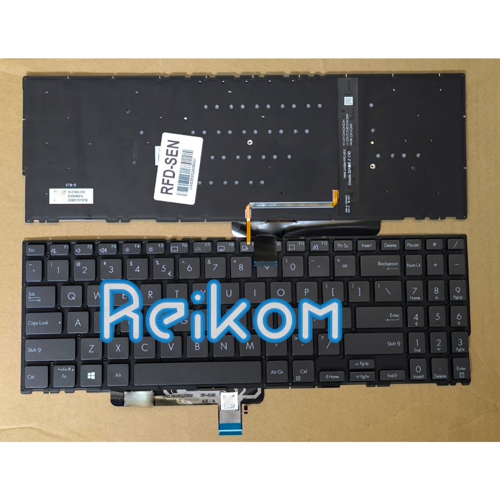 Jual Keyboard Asus Zenbook Flip 15 UX564 UX564eh UX564ei UX564ph ...