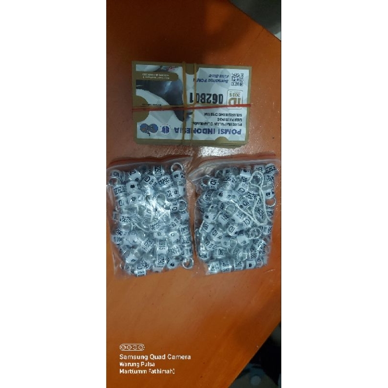 Jual Ring Merpati ID Pomsi 2025 (minimal beli 5 pcs) | Shopee Indonesia