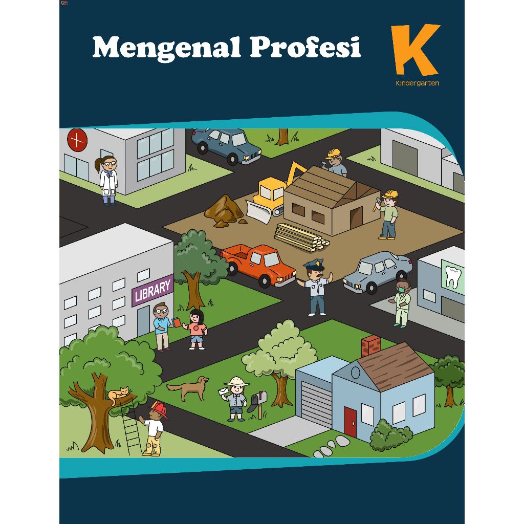 Jual Hard Copy Worksheet Mengenal Profesi | Shopee Indonesia
