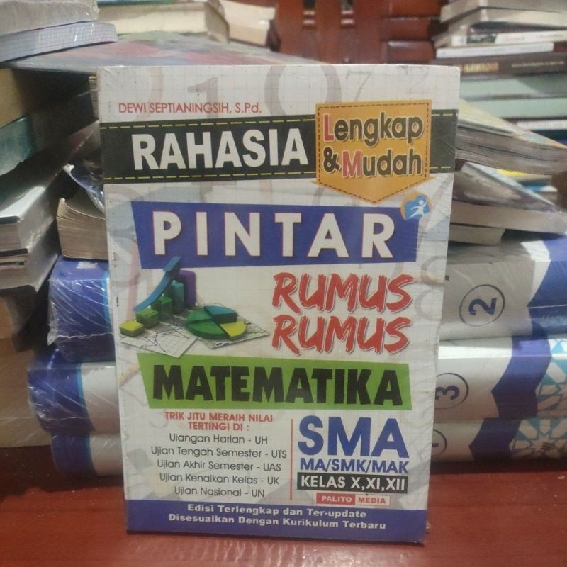 Jual RAHASIA LENGKAP & MUDAH PINTAR RUMUS RUMUS MATEMATIKA SMA / MA ...