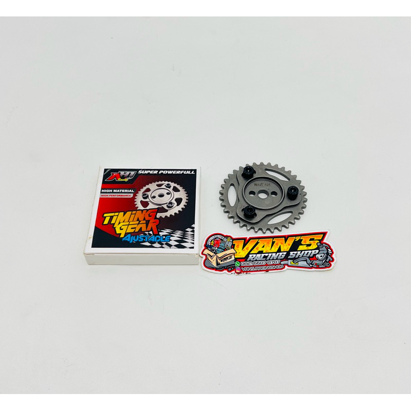 Jual GIGI SENTRIK GIR TIMING GEAR GESER RACING WAVE 125 | KPH | SUPRA X ...