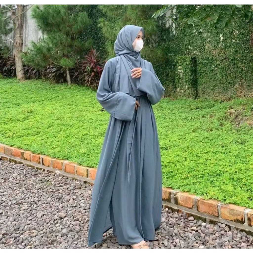 Jual Gamis Abaya Turki Syar'i Turkey Dress Muslim Wanita Casual Basic ...