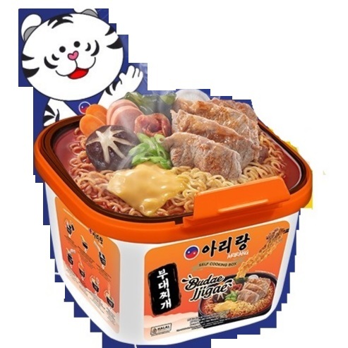 Jual ARIRANG Budae Jjigae Self Cooking Box-Mi Kuah Sup Daging 240gr ...