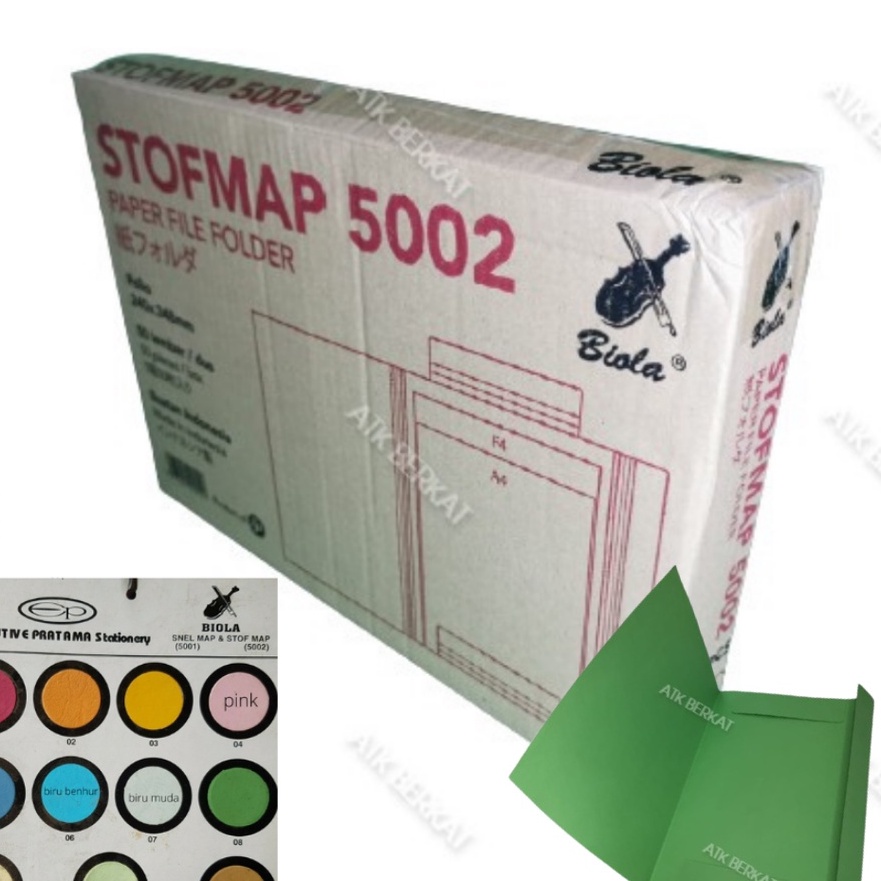 Jual Pilihan Map folder Kes stopmap buffalo Biola 2 | Shopee Indonesia