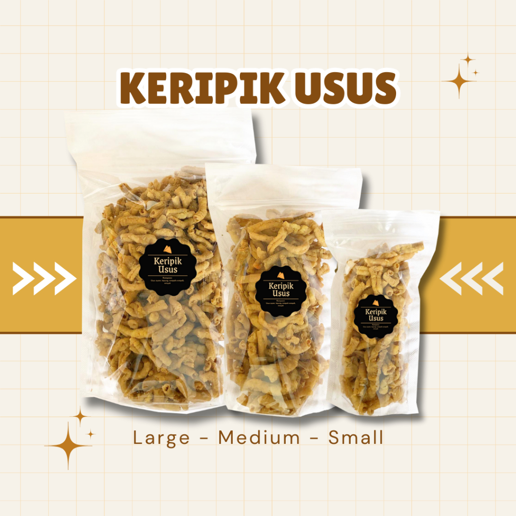 Jual [DELISH SNACKS] Keripik Usus / Snack Cemilan Camilan Jajanan ...