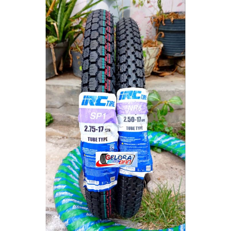 Jual Ban Irc Nr6 250-17 Ban IRC SP1 275-17 tubetype bukan tubeles ban ...