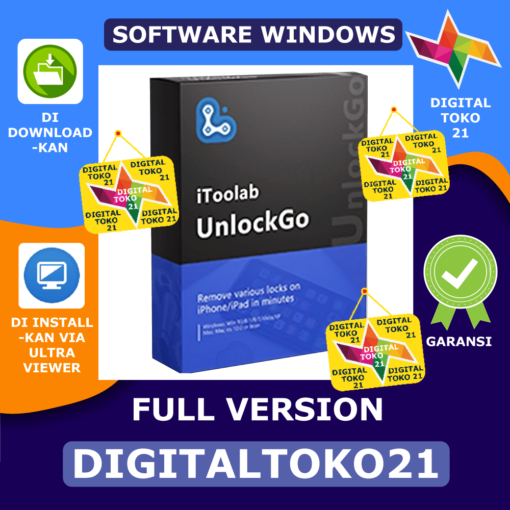 Jual [Diinstallkan] iToolab UnlockGo 6.0.0 Full Version Software PC ...