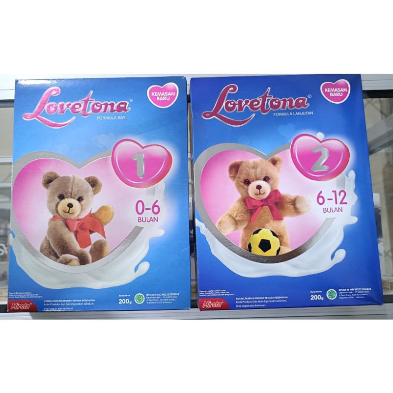 Jual Lovetona 0-6 (1) Love tona 6-12 (2) 200G Susu Formula Sufor Bayi ...