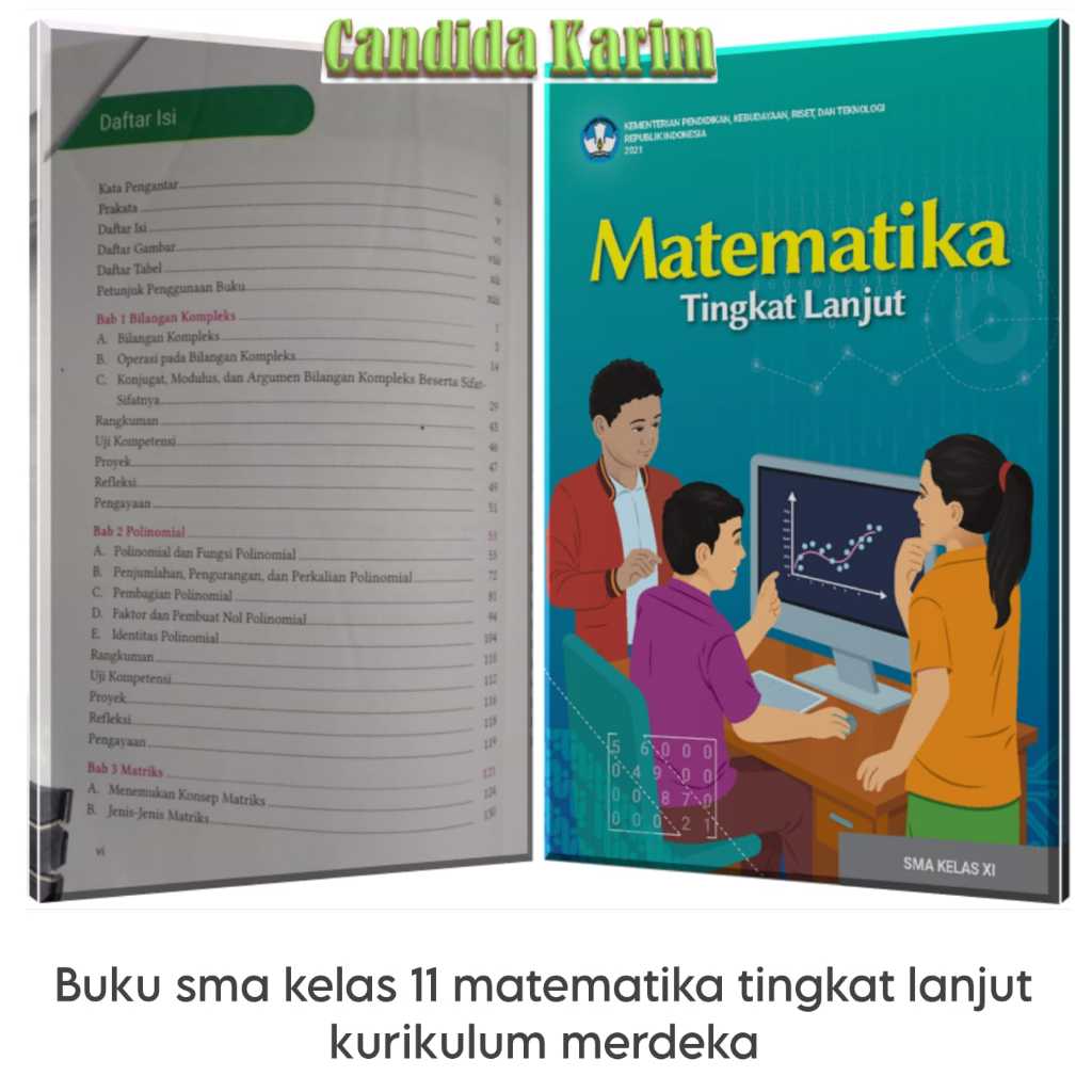 Jual Buku sma mtk kelas 11 2 XI matematika tingkat lanjut kurikulum merdeka | Shopee Indonesia