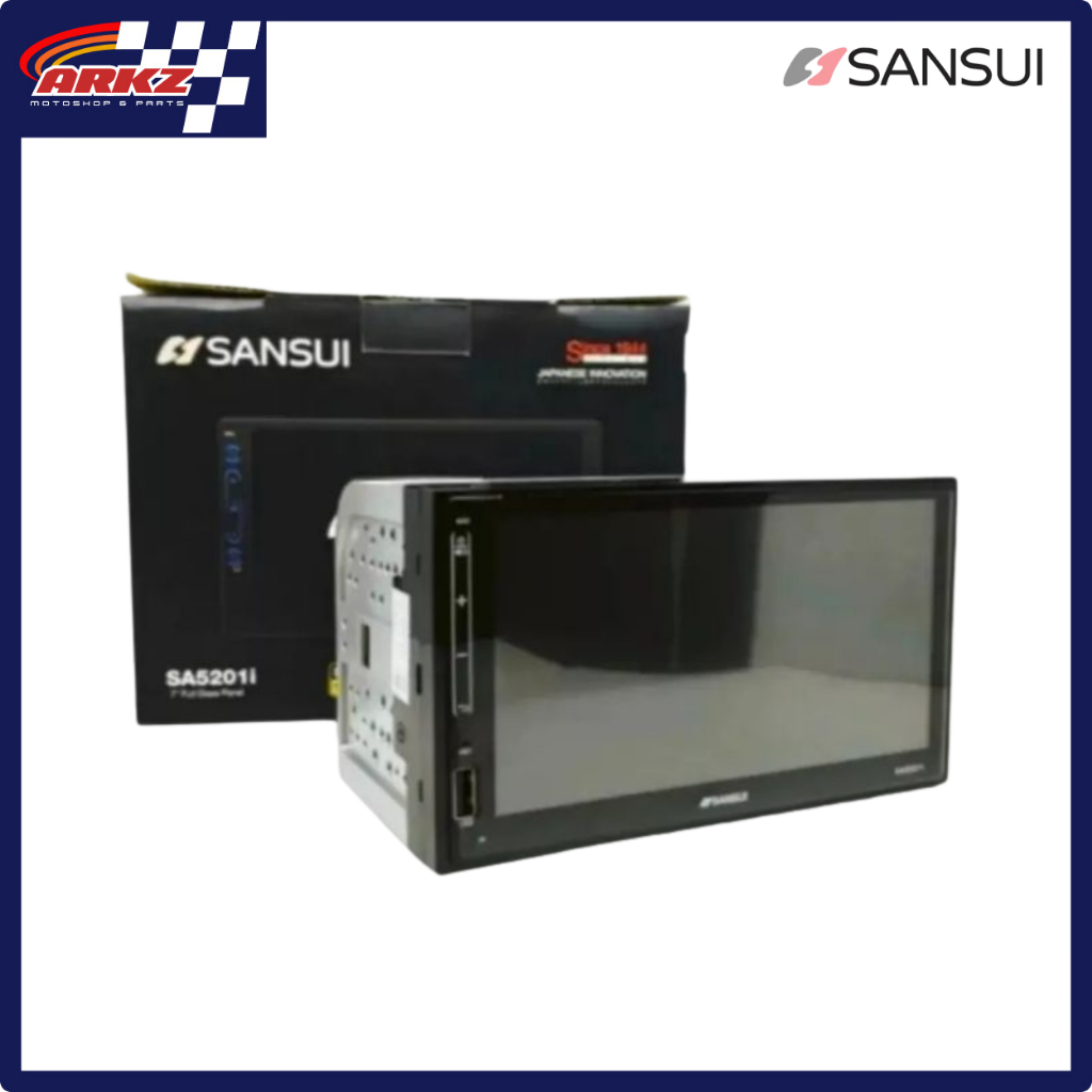 Jual HEAD UNIT SANSUI SA5201i AUTOLINK 7 inch Android and Apple Carplay ...