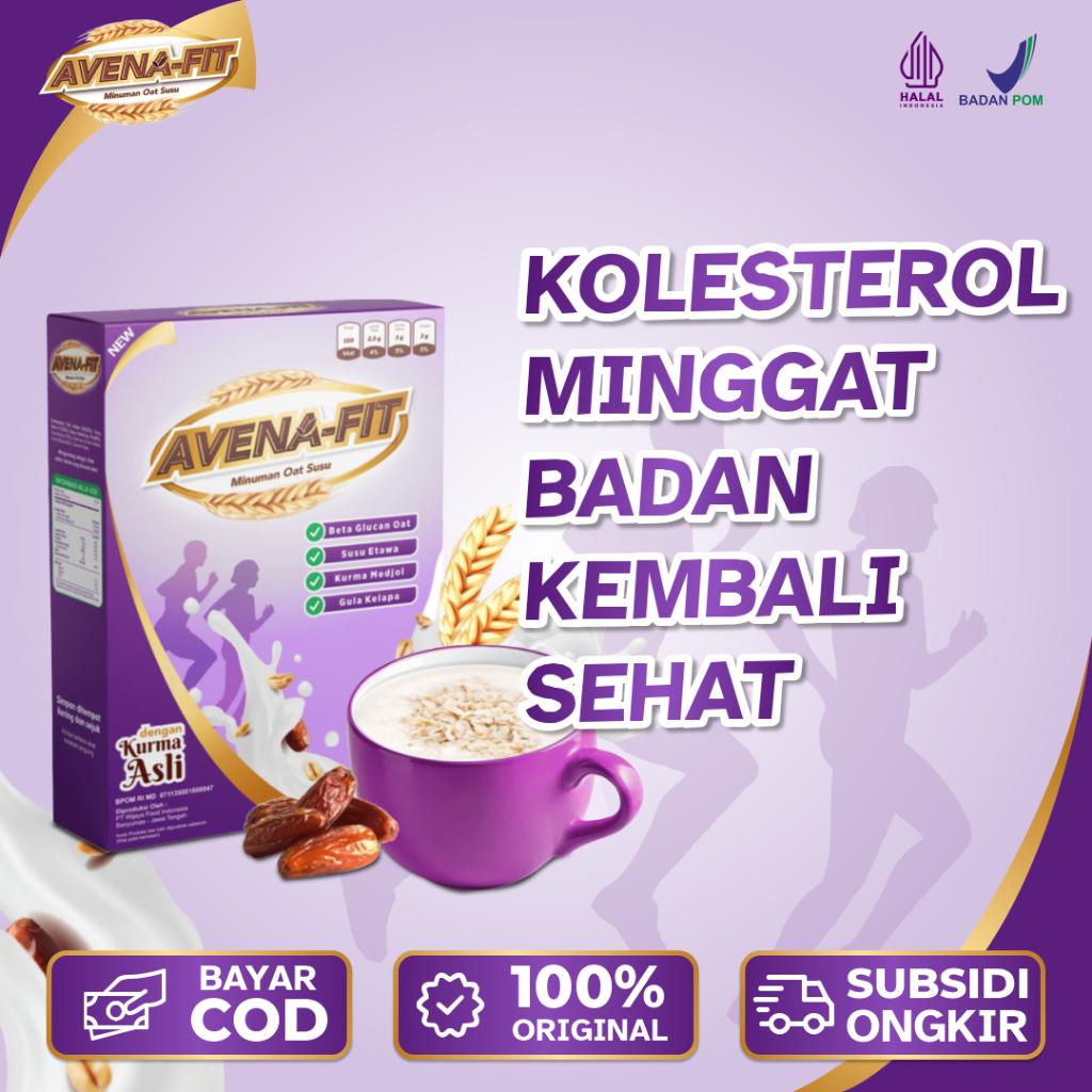 Jual Avena-Fit PROMO GAJIAN!! 100% Ori Minuman Susu Kurma Berkhasiat Turunkan Kolesterol Jaga ...