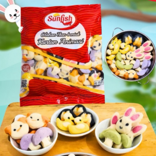 Jual Sunfish Baso Kartun Animasi 500gr | Shopee Indonesia