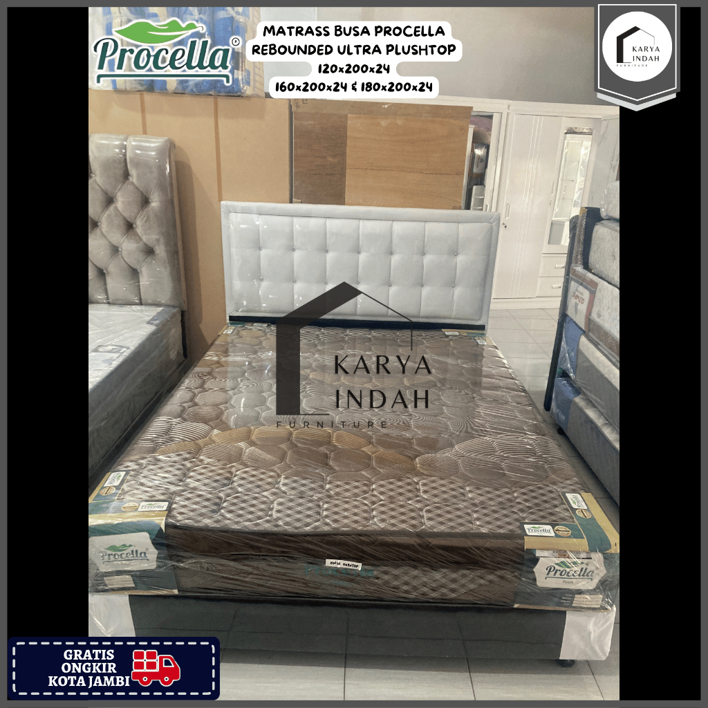 Jual Matrass PROCELLA ONYX ULTRA PLUSH TOP FOAM - Dreambed Mattress ...