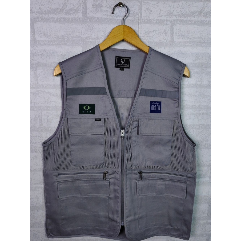 Jual FUERZA MARU DESIGN UTILITY SAFETY TACTICAL VEST SIZE L | Shopee ...