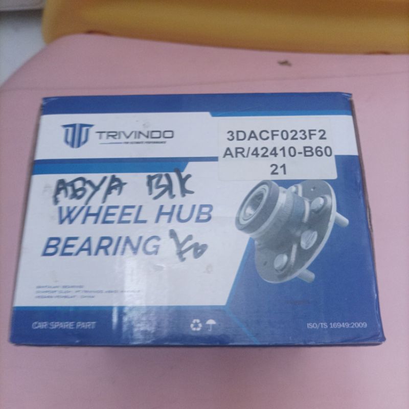 Jual WHEEL HUB / BEARING RODA / NAP BEARING / LAHAR RODA BELAKANG AGYA ...