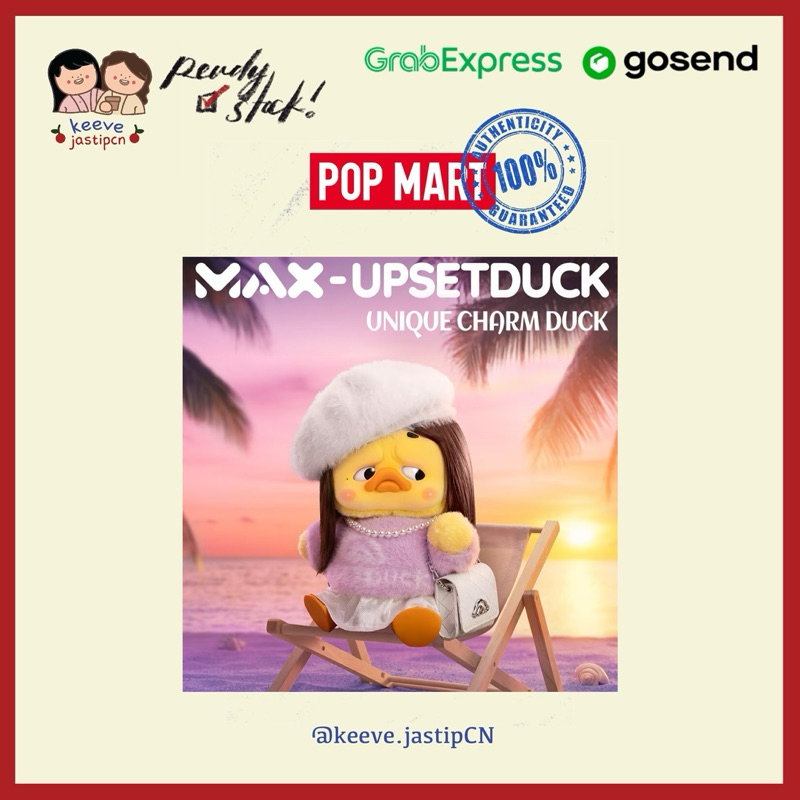 Jual MAX UPSETDUCK UNIQUE CHARM DUCK 400% PLUSH BLIND BOX | Shopee ...