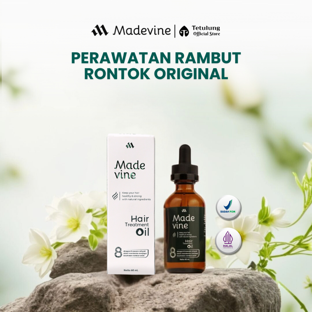 Jual Madevine Hair Oil - Minyak Rambut Rontok Original BPOM | Shopee ...