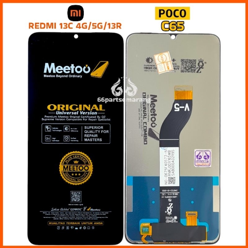 Jual Lcd Touchscreen Xiaomi Redmi 13C 4G / 5G / 13R / Poco C65 FULLSET ...