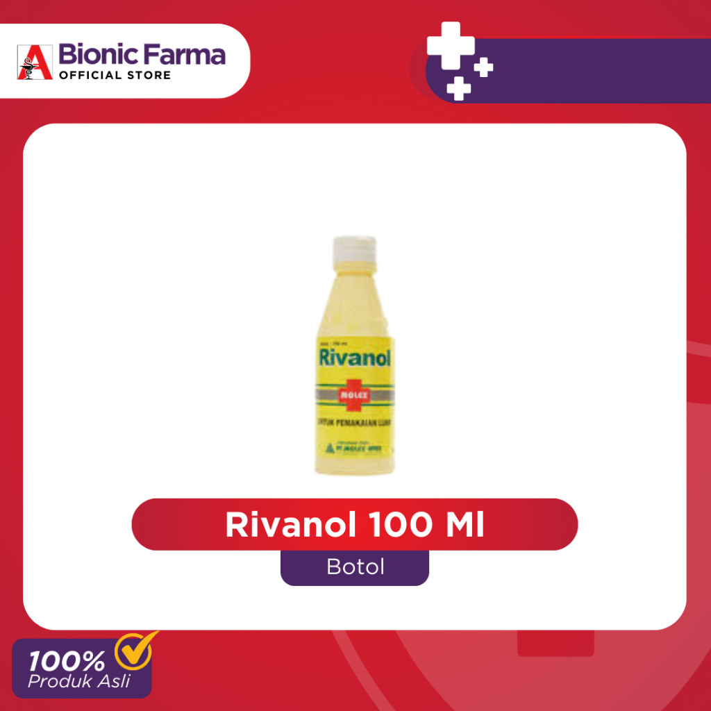 Jual Rivanol Onemed 100ml ( Per Botol) | Shopee Indonesia
