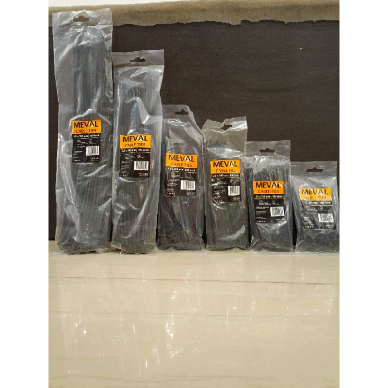 Jual MEVAL Kabel Ties/Tali Rek all Ukuran | Shopee Indonesia