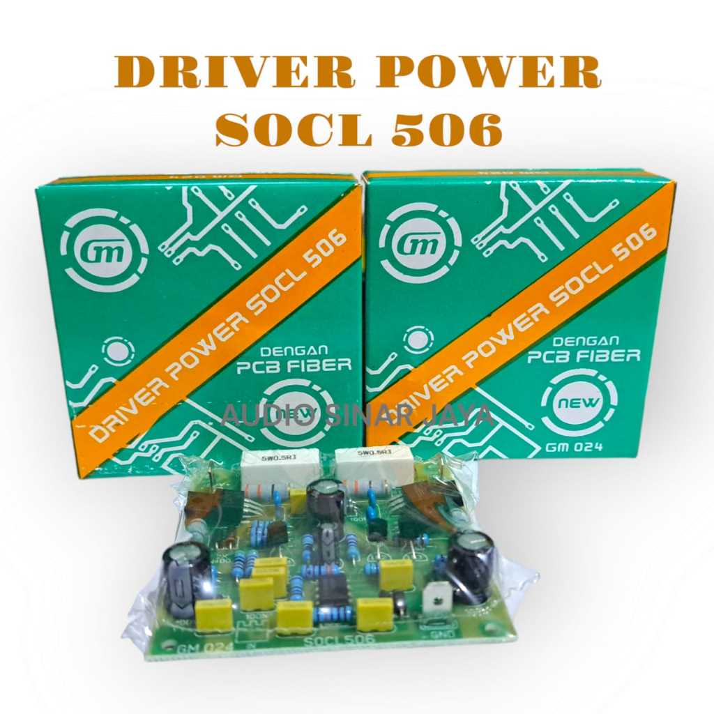 Jual Driver power SOCL 506 Super OCL Ampli Amplifier GM 024 | Shopee ...