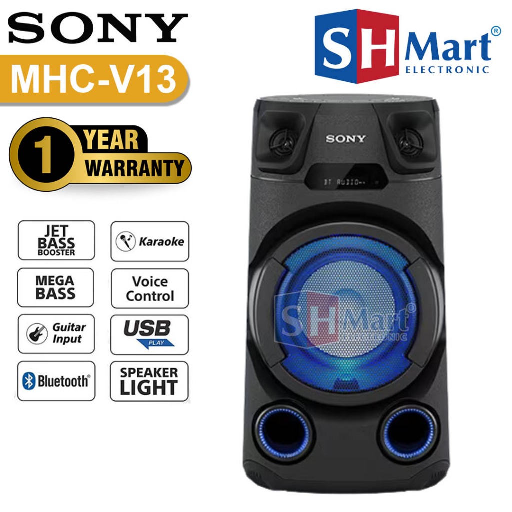 Jual SPEAKER SISTEM AUDIO SONY BLUETOOTH MHC-V13d / MHC-V43D / MHC-V83D ...