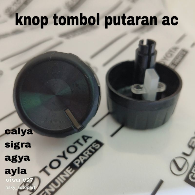 Jual knop knob ac putaran ac toyota agya calya daihatsu sigra ayla ...