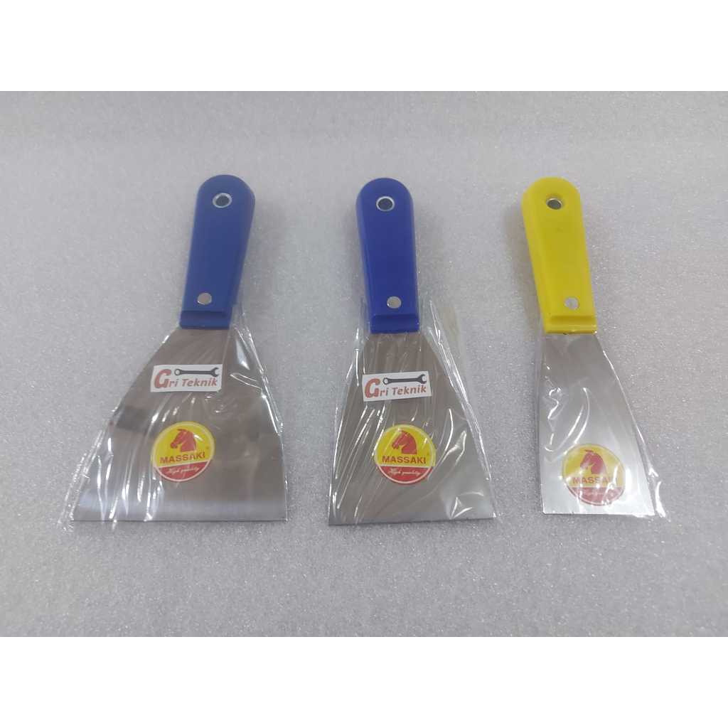 Jual SENDOK DEMPUL MASSAKI UKURAN 2", 3" DAN 4" / SKRAP / KAPE GAGANG ...