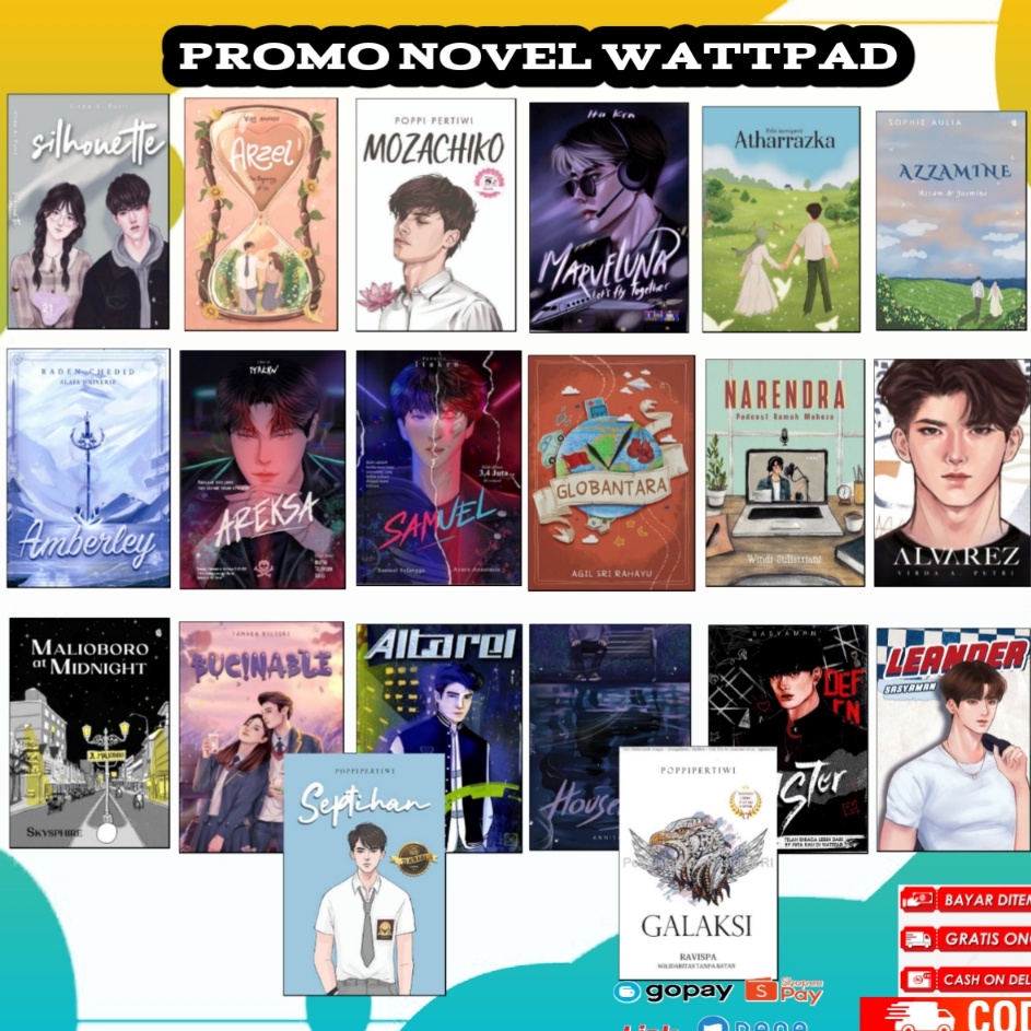 Jual TUNGGU APALAGI Novel Wattpad MARVELUNA Eccedentesiast Samuel Diary ...
