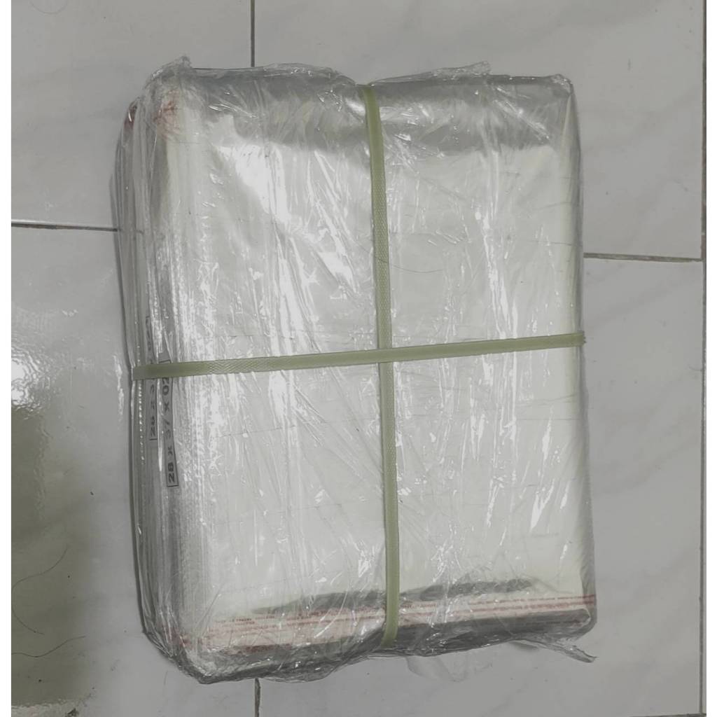 Jual Plastik OPP Plastik Packing Baju Murah 04 isi 500 Pcs | Shopee ...