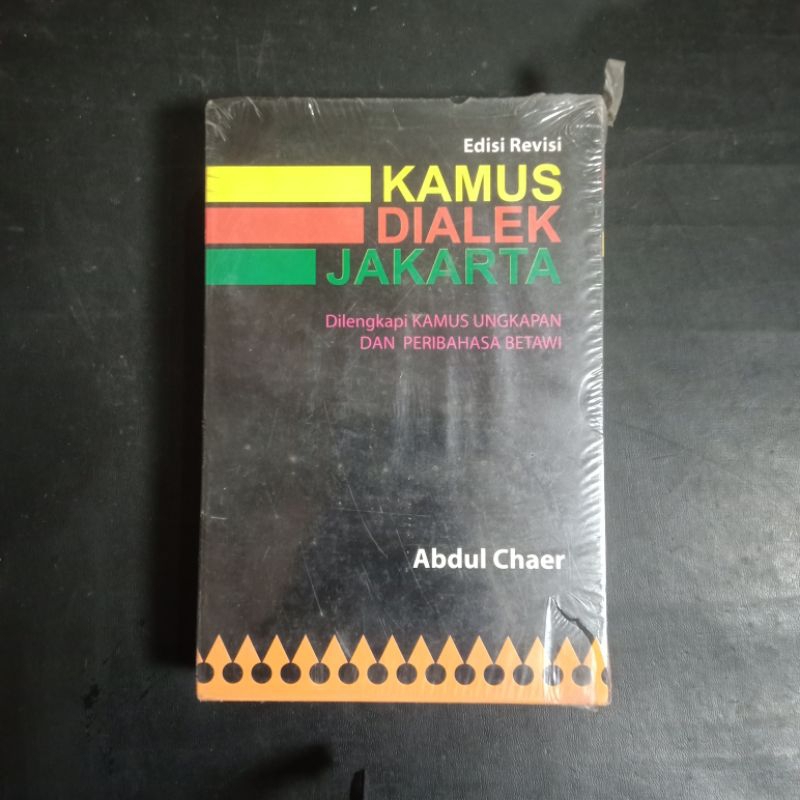 Jual Kamus Dialek Jakarta (Edisi Revisi) - Abdul Chaer | Shopee Indonesia