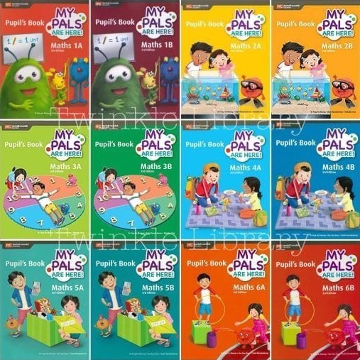 Jual Promo Eksklusif 2 My Pals are Here Math 1A 1B 2A 2B 3A 3B 4A 4B 5A ...