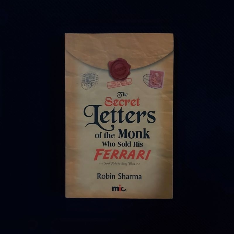 Jual Buku Original The Secret Letters Of The Monk Who Sold His Ferari ︎ ...