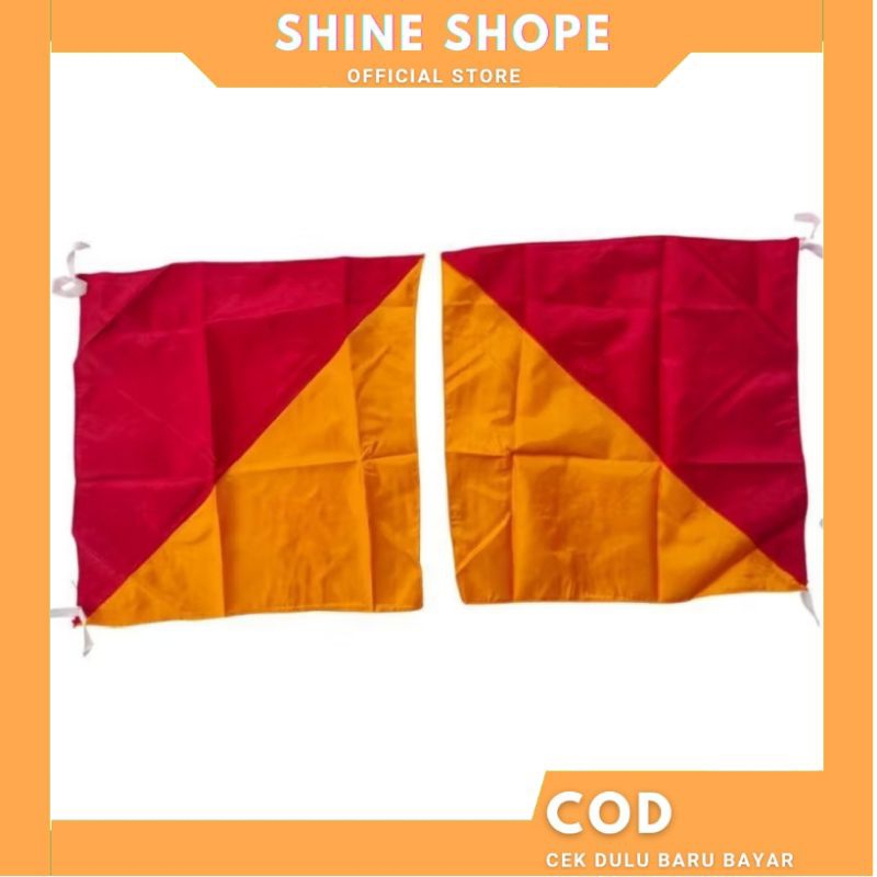 Jual Bendera Semaphore / Semapor Pramuka dan Sekolah | Shopee Indonesia