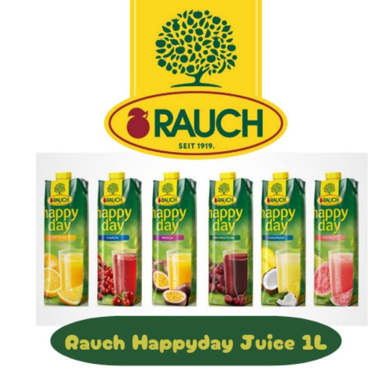 Jual PROMO CUCI GUDANG HAPPY DAY JUICE 1L | RAUCH 1L| JUS BUAH SEGAR ...